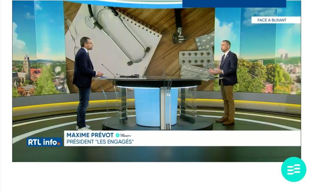 Maxime Prévot était l'invite de